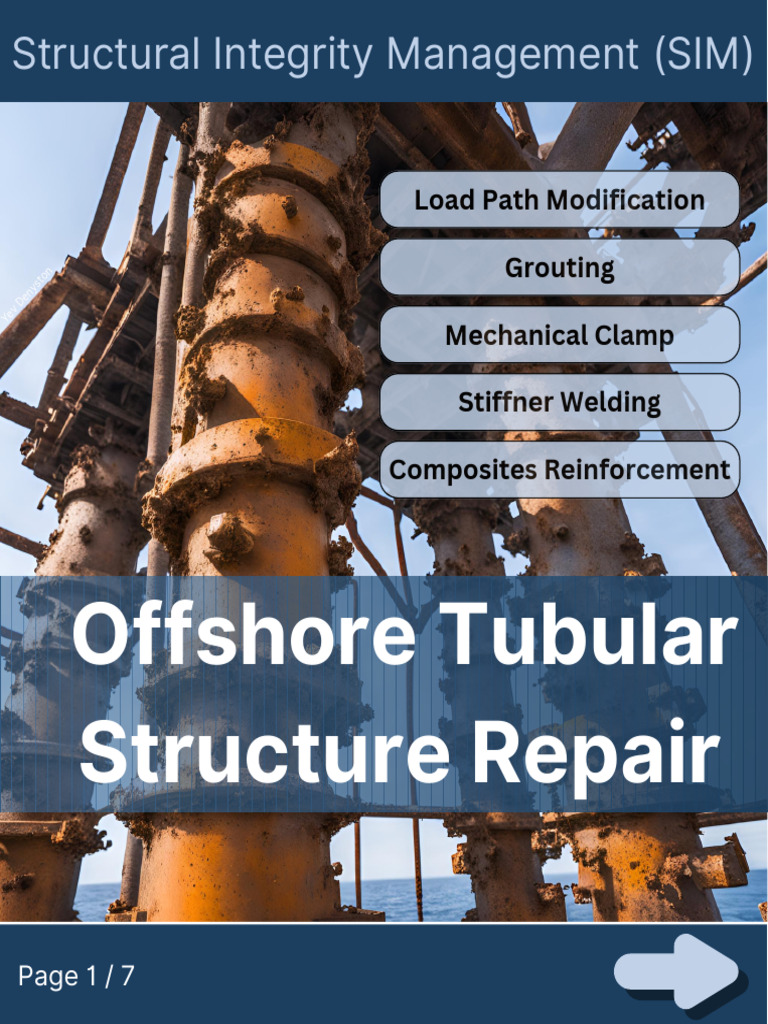 Repair of Tubular Offshore Structure PDF | PDF