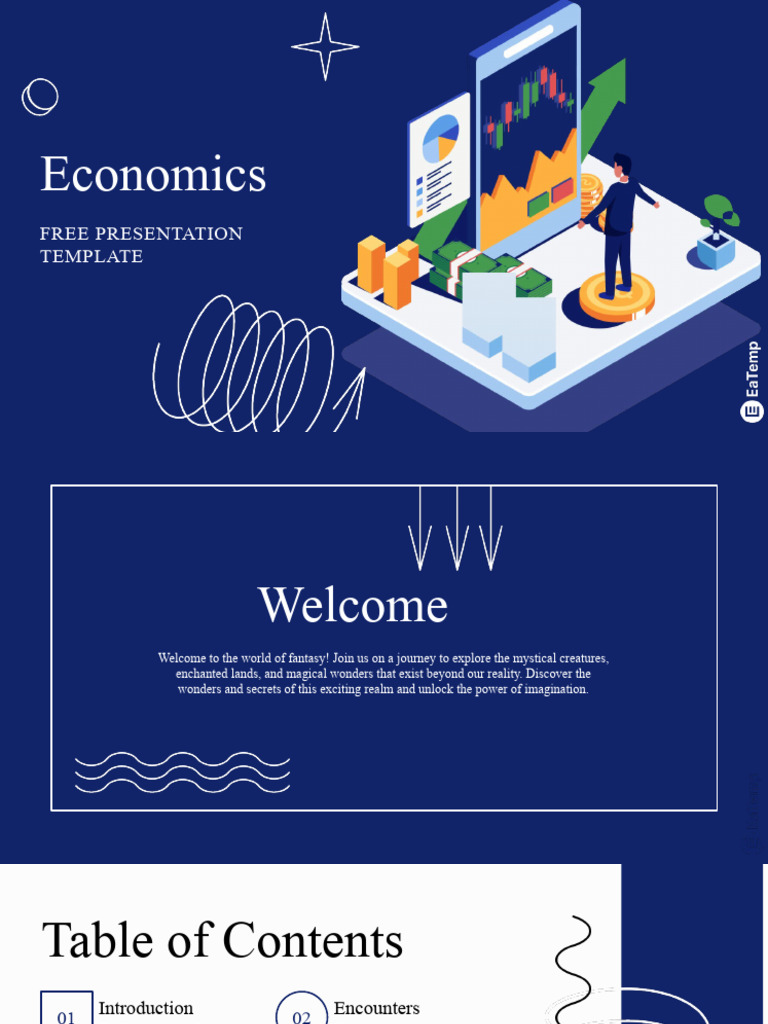 Economics PPT Template by EaTemp | PDF | Elves | Dragon
