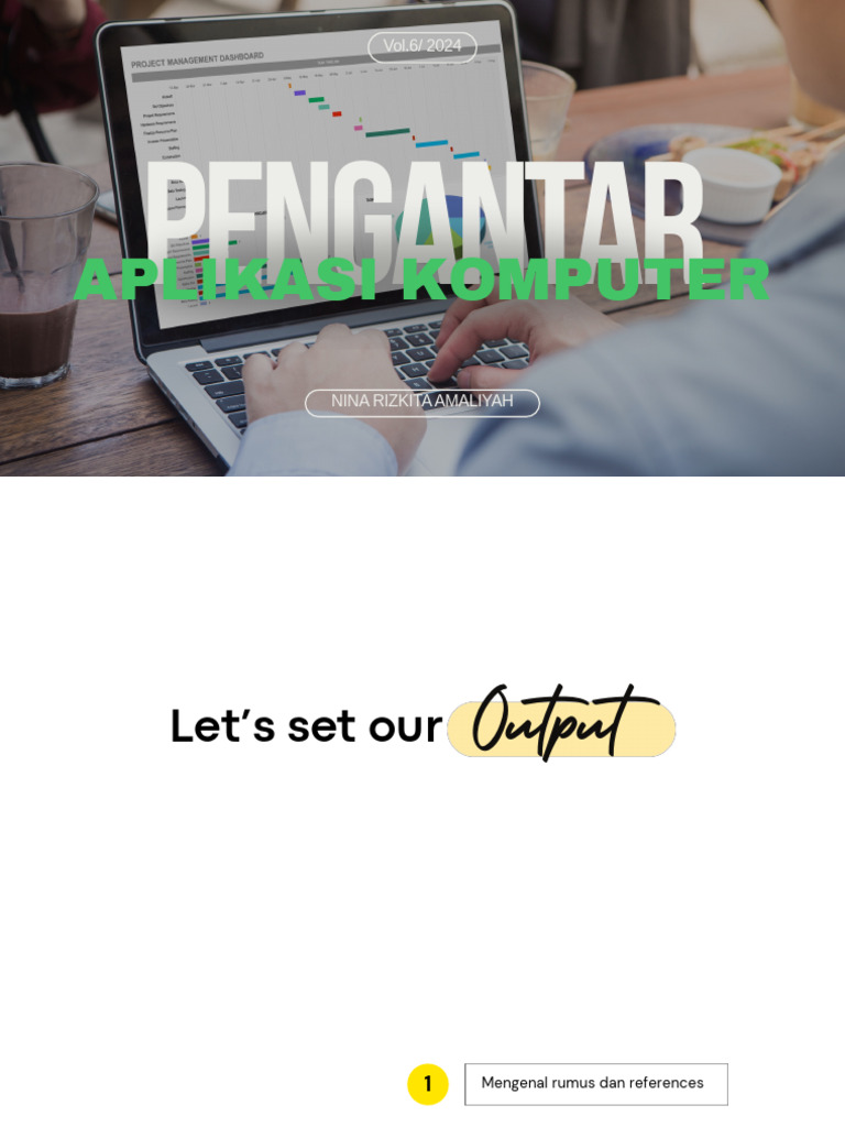 Section 6 - Pengantar Aplikasi Komputer | PDF