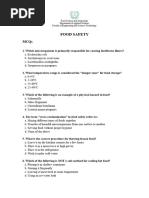 Food Handlers Final Exam Answers Guide | PDF | Foodborne Illness | Cooking