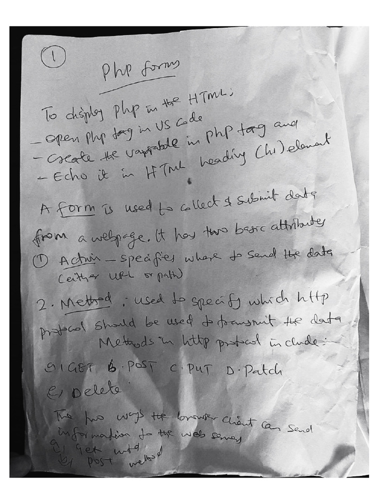 CSC 203 - PHP Cont | PDF