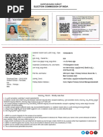 Voter Id Sample | PDF