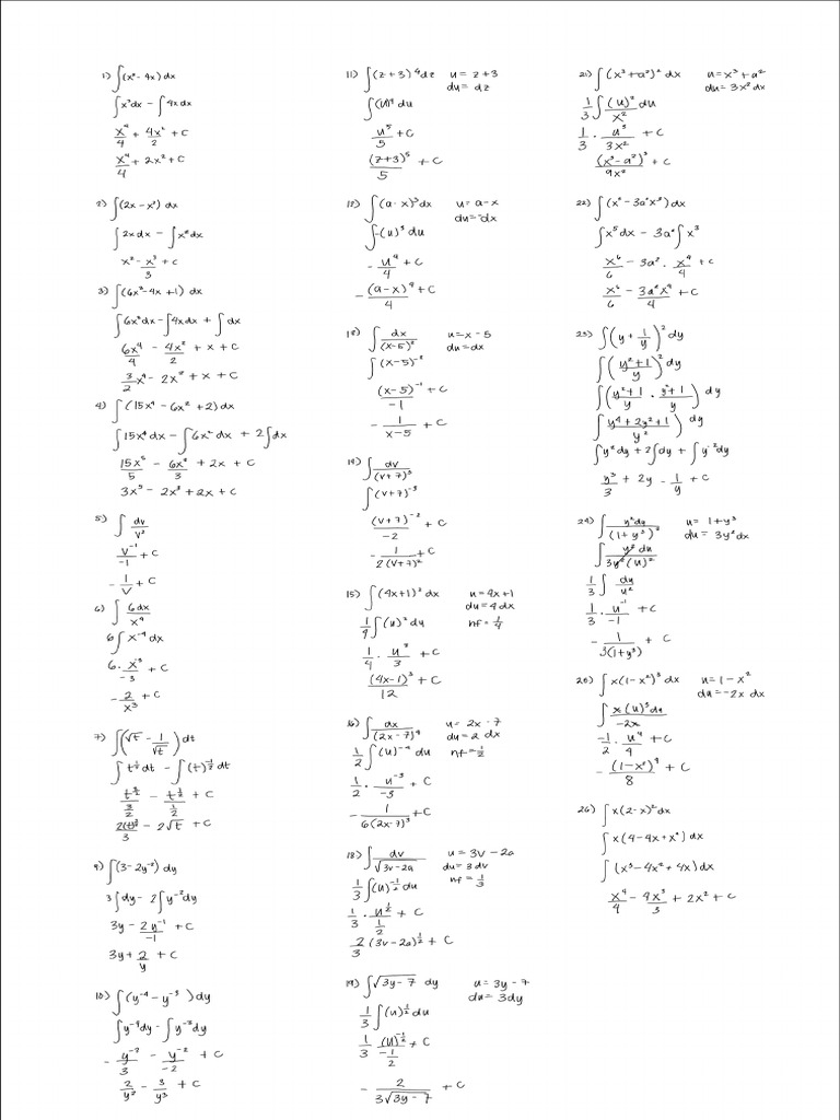 DrawNote - Basic Integration (Pg.99) Rainville & Love | PDF