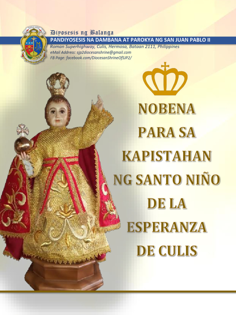 Nobena Sa Santo Niño de La Esperanza de Culis | PDF