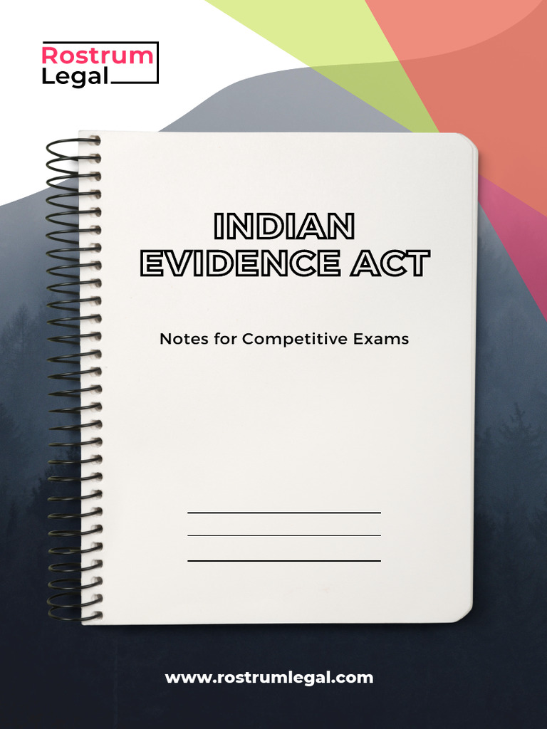Indian Evidence Act | PDF | Evidence (Law) | Witness