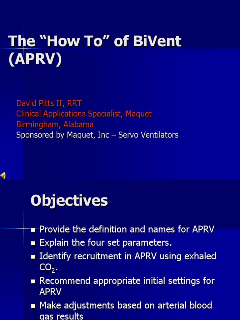 bivent-pitts | Respiration | Pulmonology