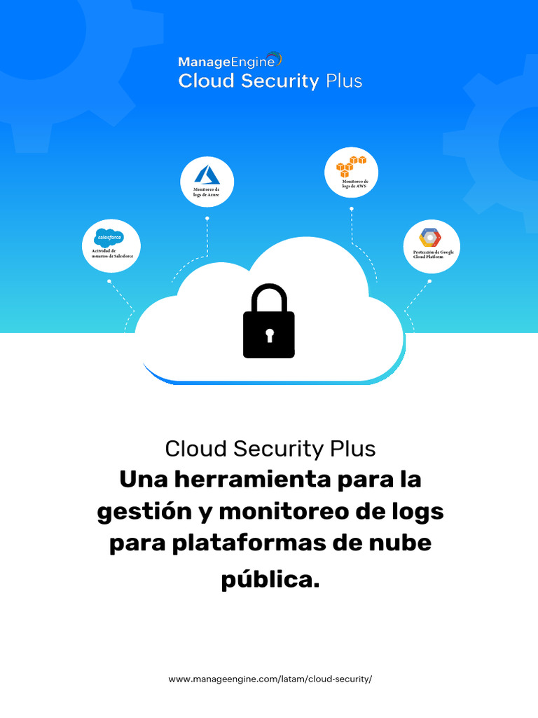 Cloud Security Plus Datasheet | PDF | Computación en la nube | Computación centralizada