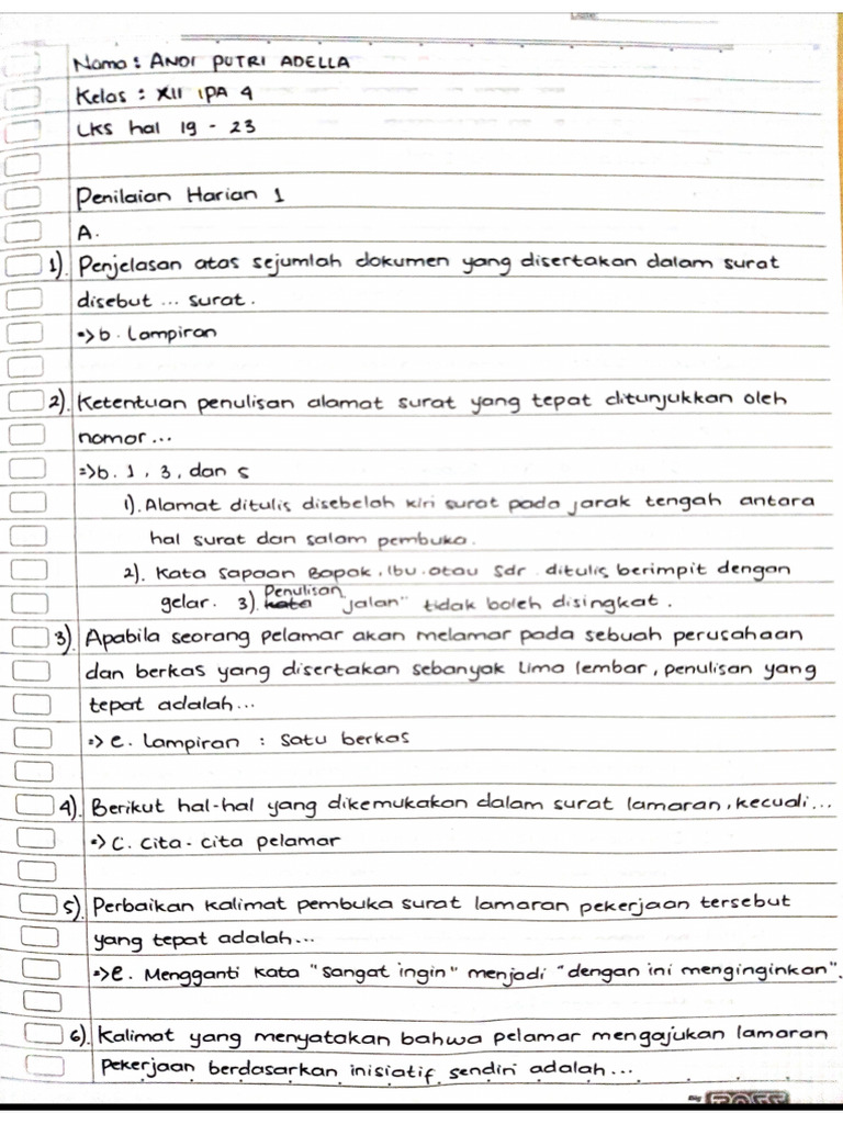 TUGAS Dan UH Andi Putri Adella | PDF