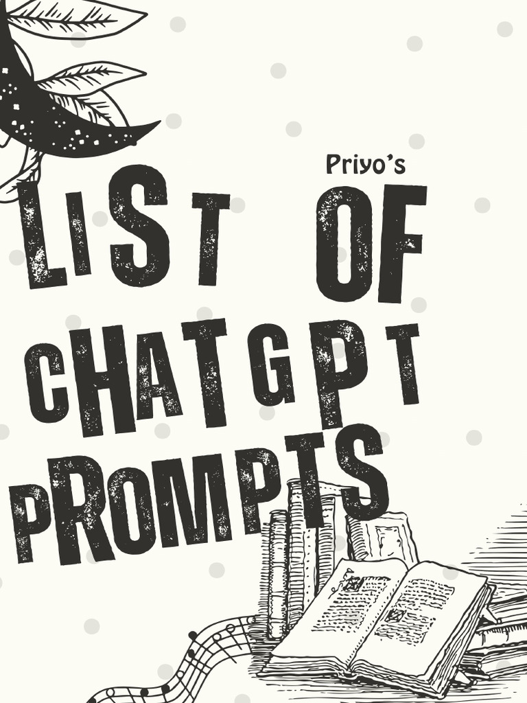 List of Prompts | PDF
