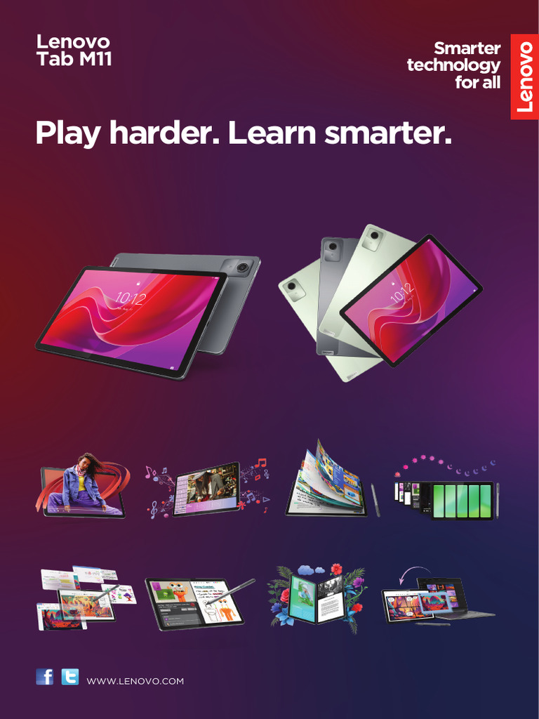 Lenovo-Tab-M11_Tab_Datasheet_EN | PDF | Intel | Lenovo