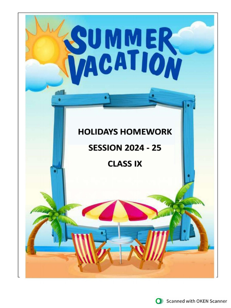 HHW Class 9 (2024-25) | PDF
