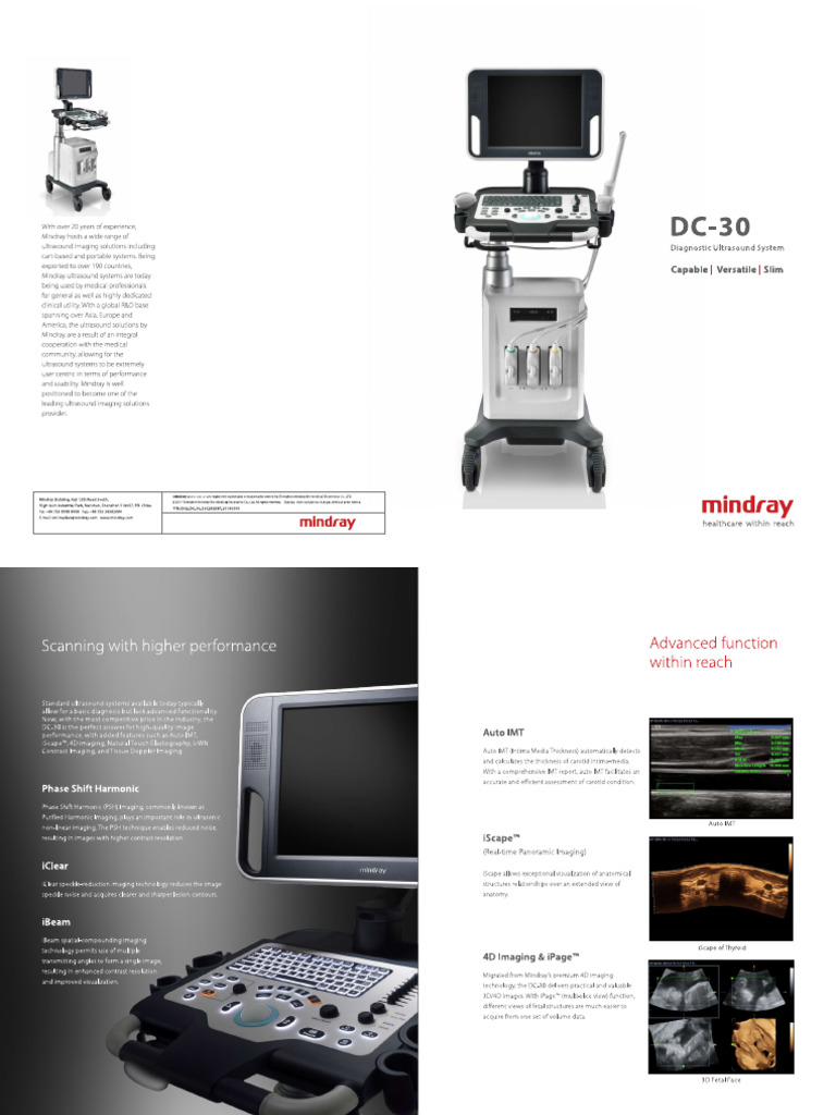 BROCHURE DC-30 ESPAÑOL | PDF