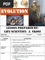 Overview of Evolutionary Concepts | PDF