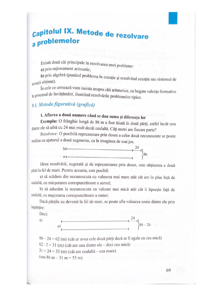 Capitolul IX. Metode de Rezolvare | PDF