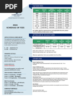 Redhill School Fees Schedule 2025 | PDF