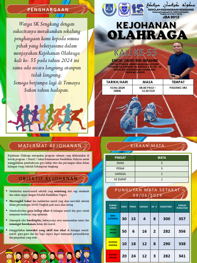BUKU PROGRAM Sukan 2024 | PDF