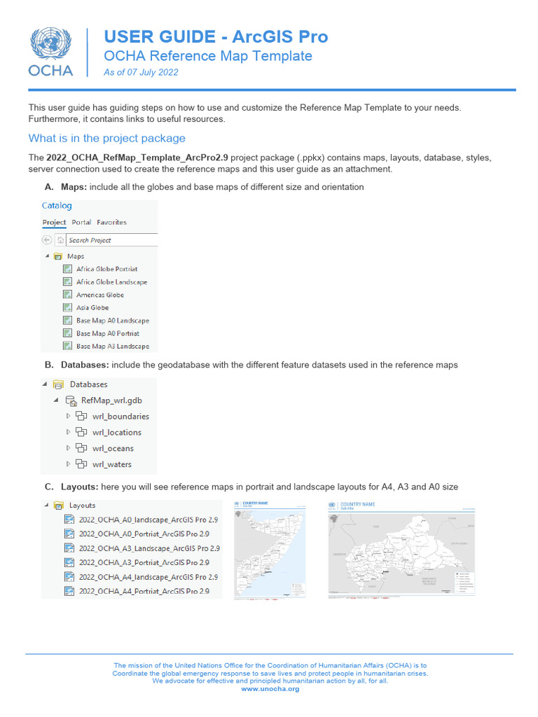 ArcGIS Pro User Guide Reference Map Template Package | PDF | Arc Gis ... ArcGIS Pro User Guide Reference Map Template Package | PDF | Arc Gis ...