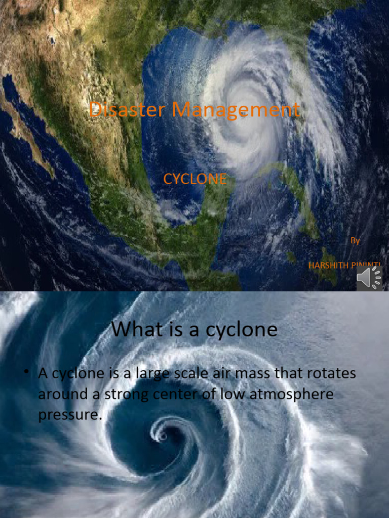 Disaster Management Class 10 Harshith Pininti | PDF | Cyclone ...