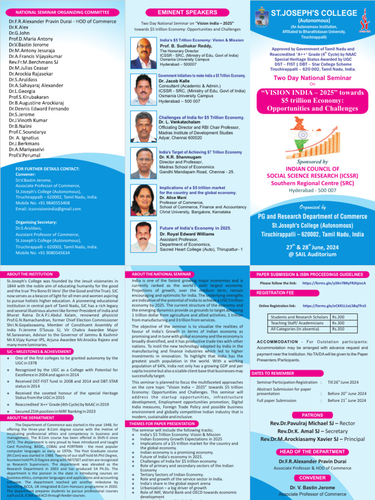 VISION INDIA – 2025-1 | Download Free PDF | Economy Of India | Economies