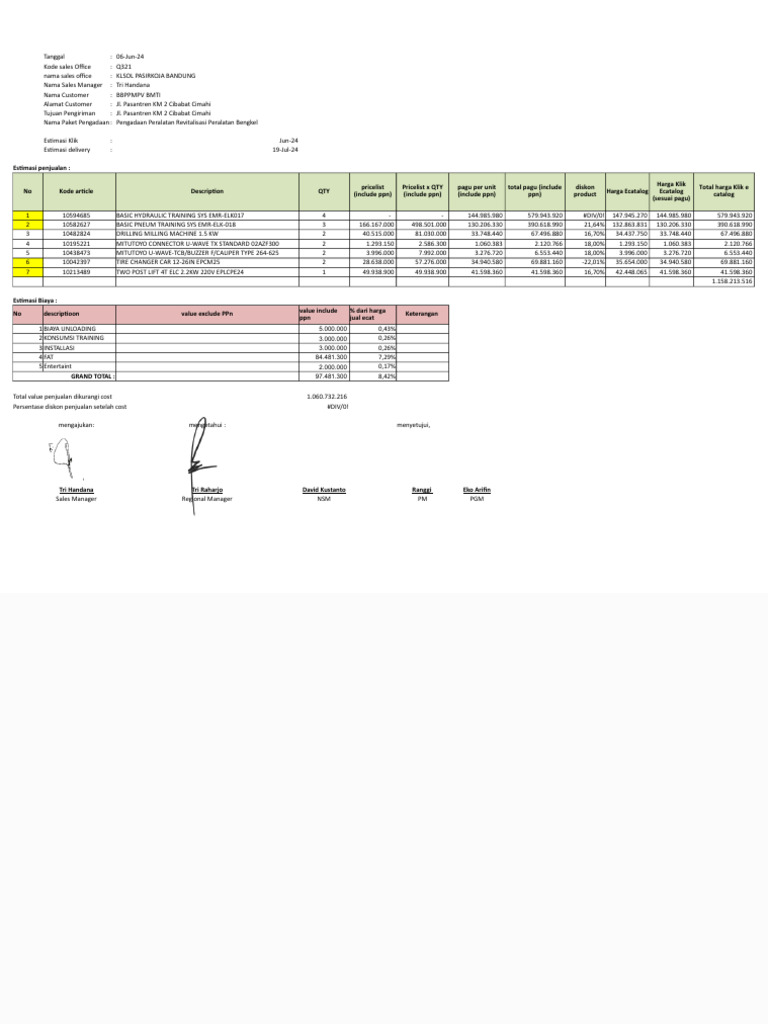 Form Pengajuan WBS BMTI 2024 - 240607 - 091730 - 240607 - 091941 | PDF | Teknologi & Rekayasa