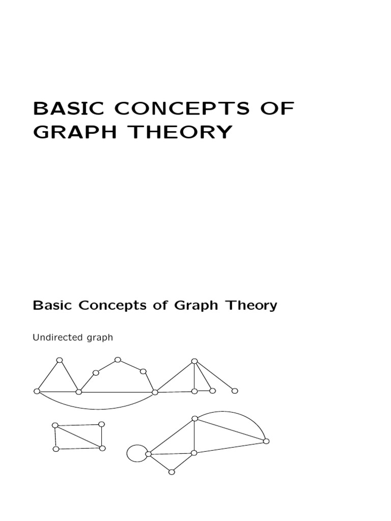 Graph Theory Basics Explained | PDF | Theoretical Computer Science ...