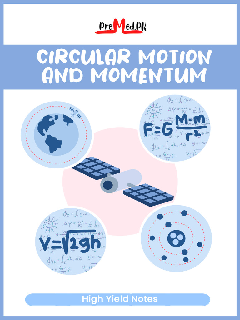 Circular Motion Momentum - PreMed | PDF | Rotation Around A Fixed Axis ...