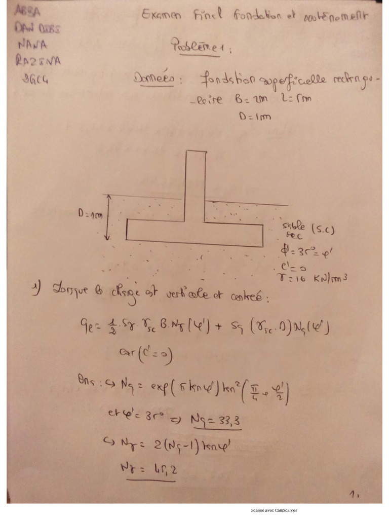 Exam FS-Abba Nana Razina | PDF