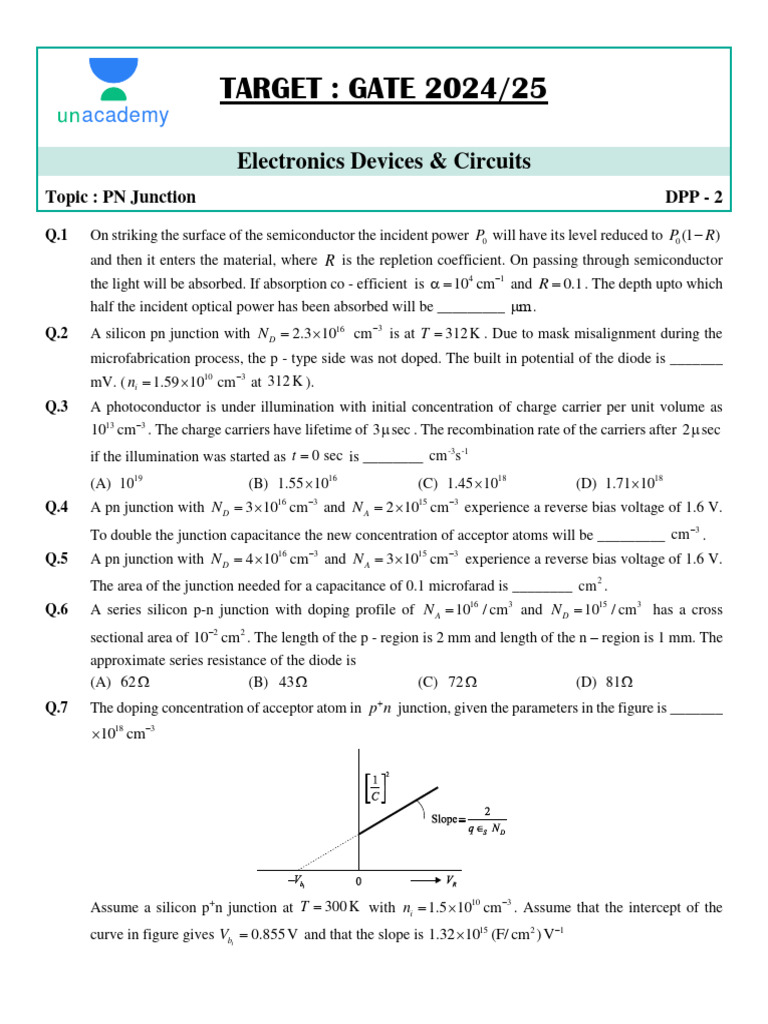 DPP-2 (Ofline) EDC | PDF | P–N Junction | Diode