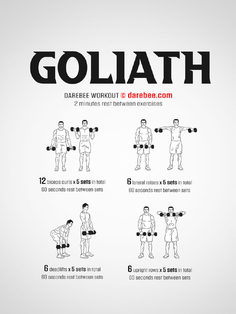 Goliath Workout | PDF