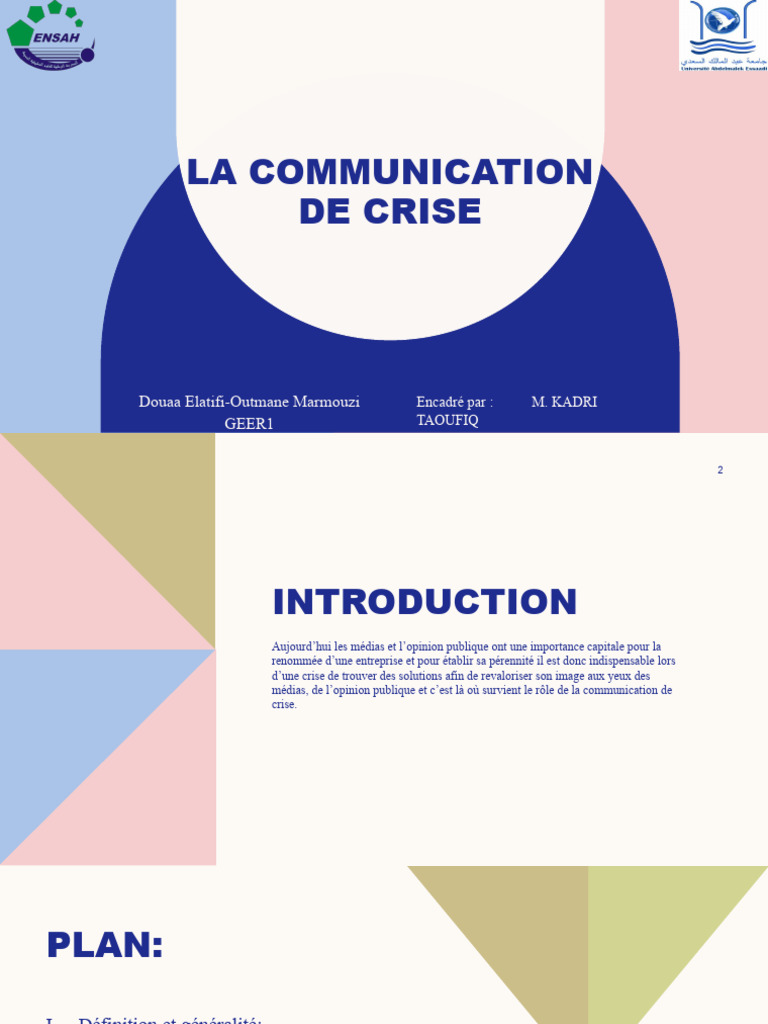 La Communication de Crise - VF | PDF | la communication | Business