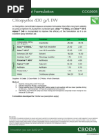 Croda Atlox 4917-POS | PDF | Emulsion | Surfactant