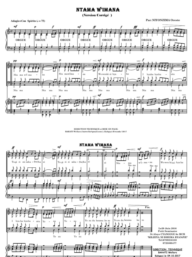 12.ntama W'imana by Orest | PDF