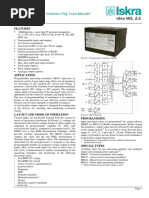 Tillquist LQT40A Transducer Overview | PDF | Physical Quantities ...