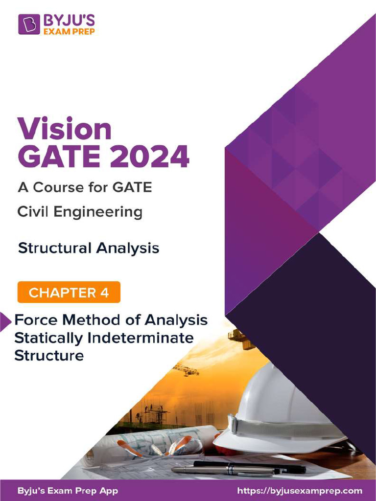 chapter_4_force_method_of_analysis_statically_indeterminate_structure_731688469609799 | PDF ...