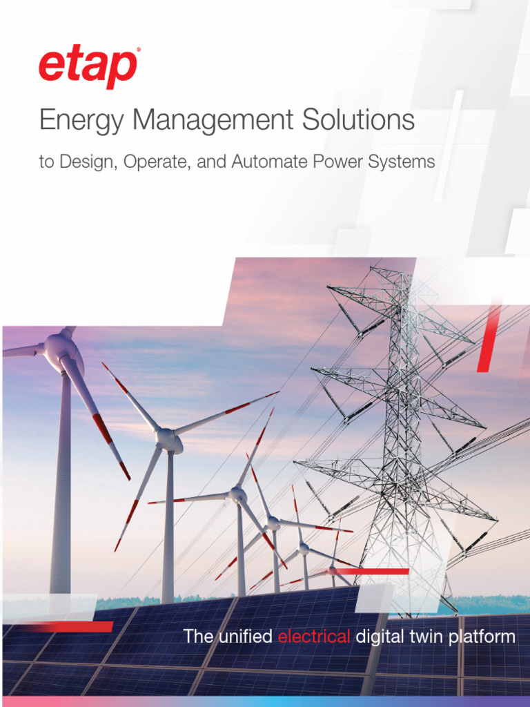 Etap Solutions Overview | PDF | Electrical Grid | Electric Power Distribution