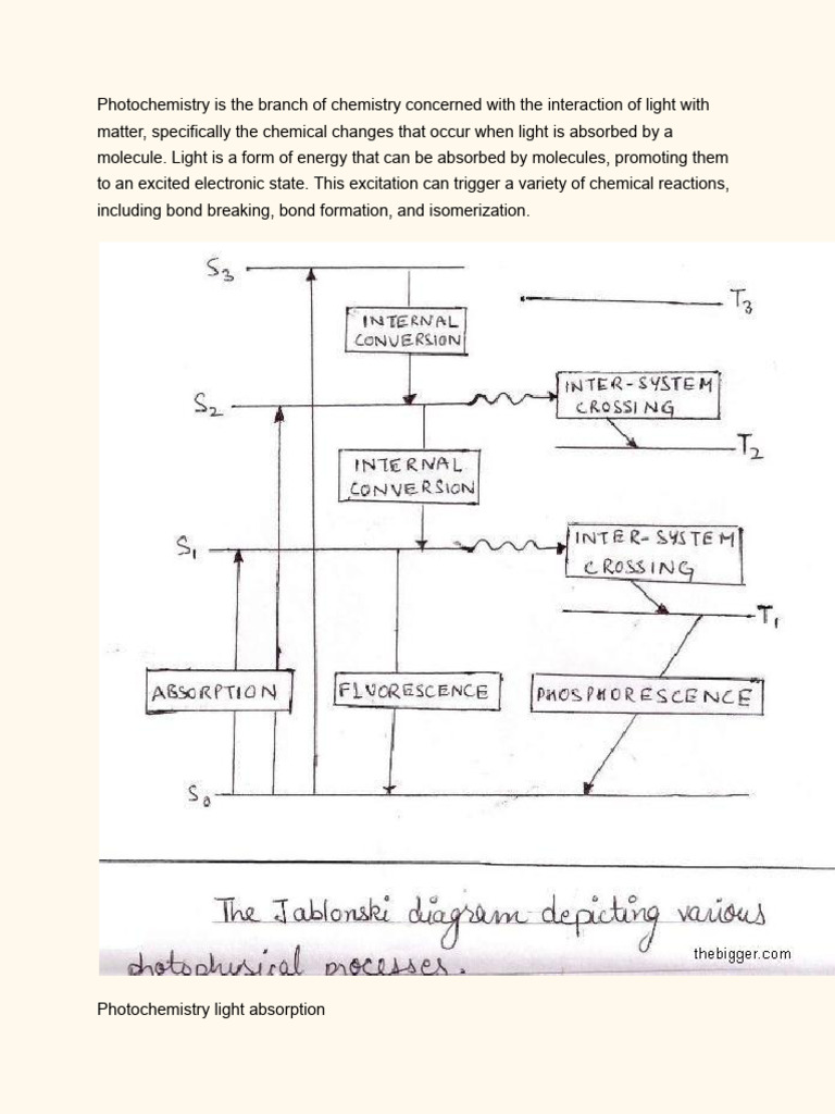 Physical Chemistry | PDF | Photochemistry | Photon