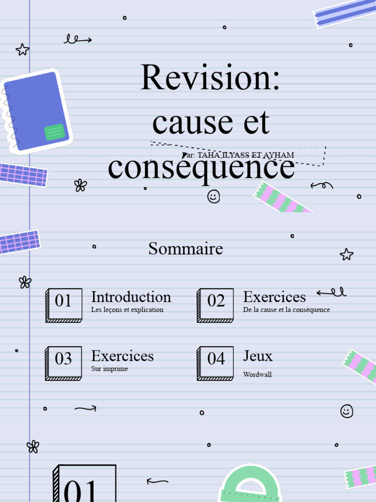 Comprendre Cause et Conséquence en Français | PDF | Mécanique du ...
