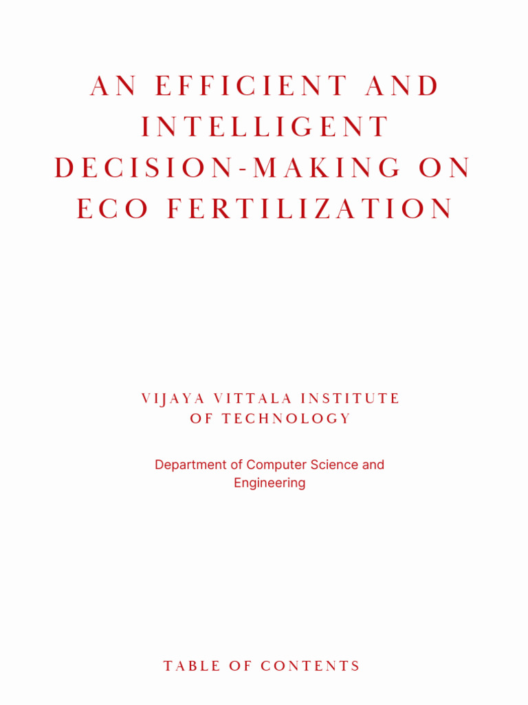 Eco Fertilization | Download Free PDF | Fertilizer | Agriculture
