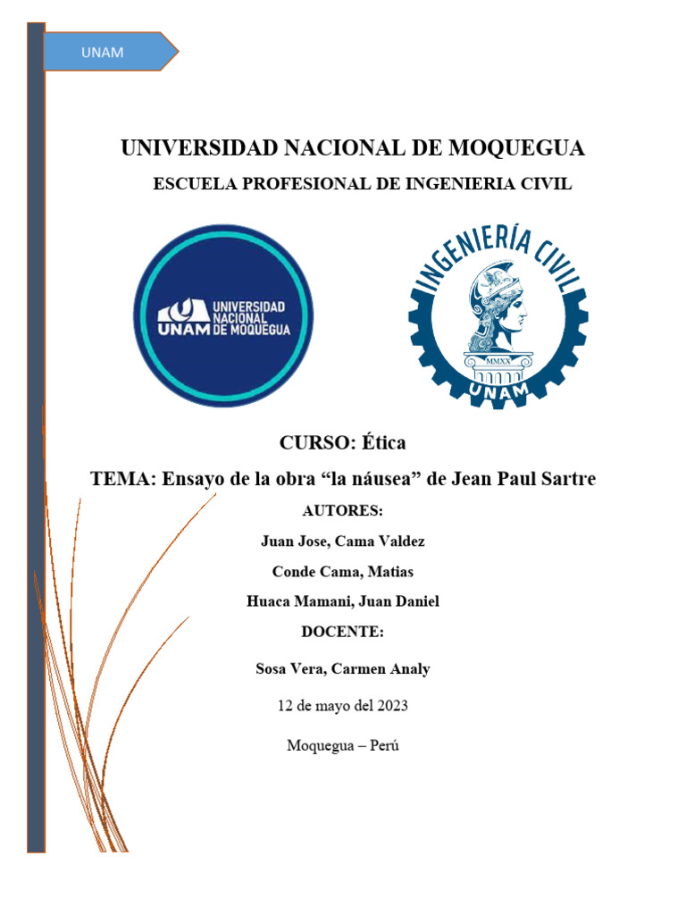 Ensayo Etica JJM | PDF | Existencialismo | Søren Kierkegaard