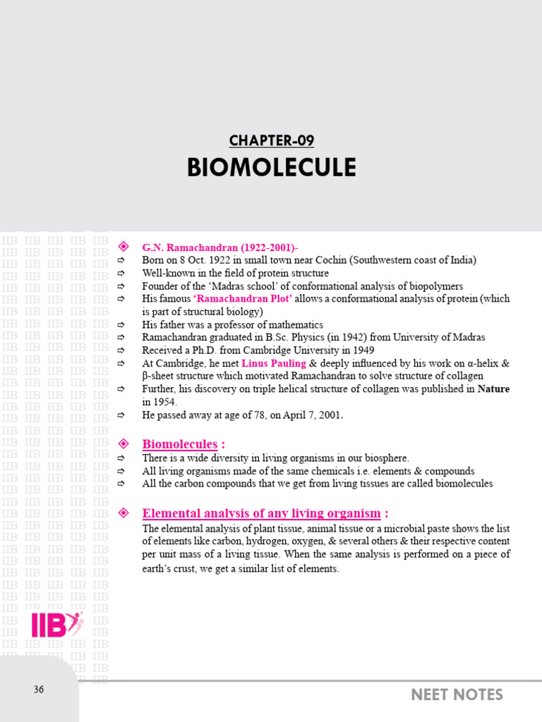 Biomolecule: Chapter-09 | PDF | Fatty Acid | Carbohydrates
