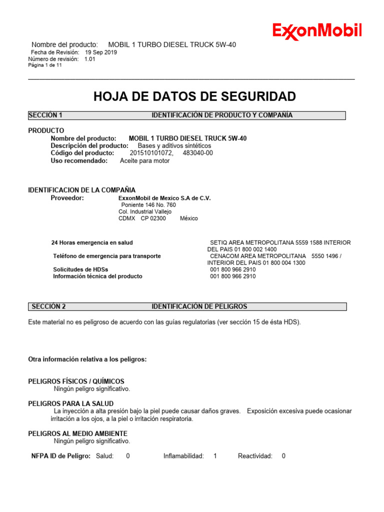MSDS 739383 | PDF | Ventilación (Arquitectura) | Higiene