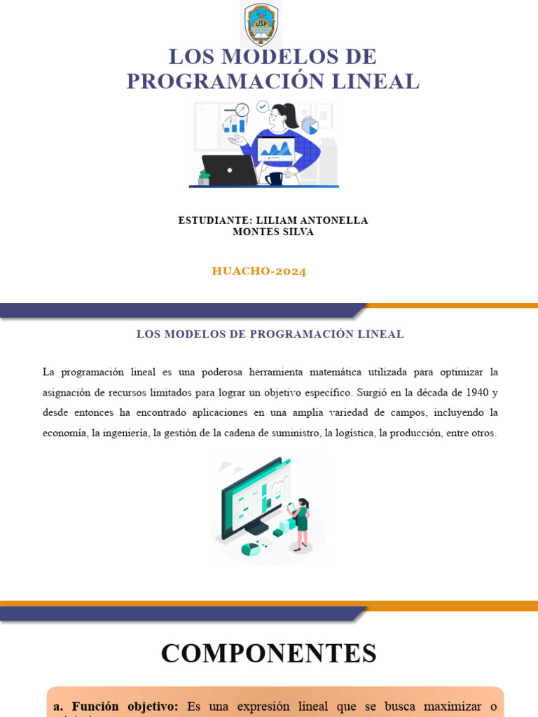 Los Modelos de Programacion Lineal | PDF | Programación lineal | Optimización Matemática