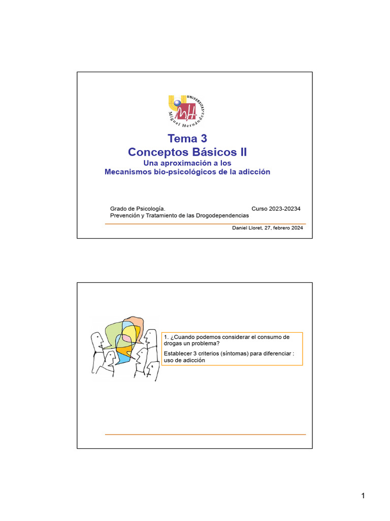 Tema 3 Conceptos Basicos II | PDF | Manual Diagnóstico y Estadístico de los Trastornos Mentales ...