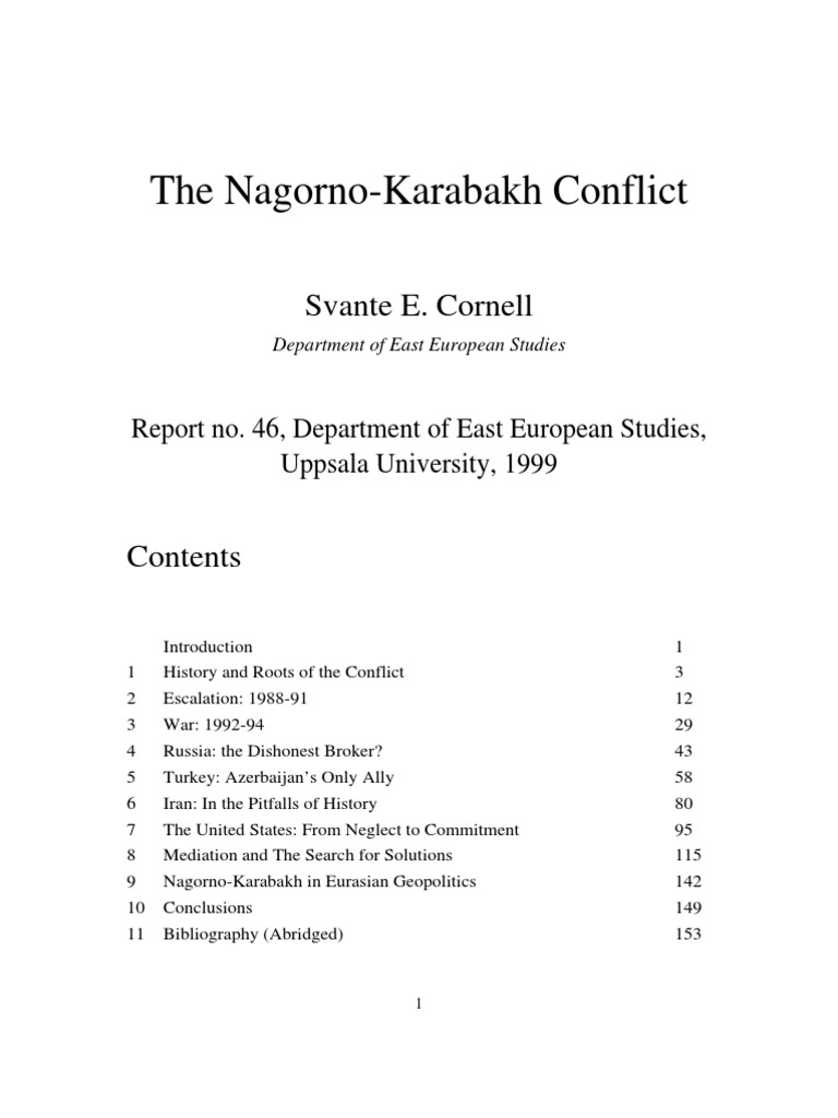 1999 NK Book | PDF | Armenia | Azerbaijan