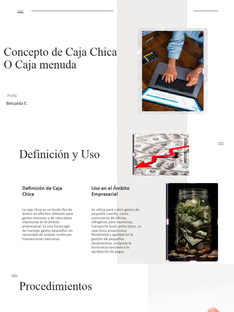 Caja Chica o Caja Menuda | PDF | Economias | Business