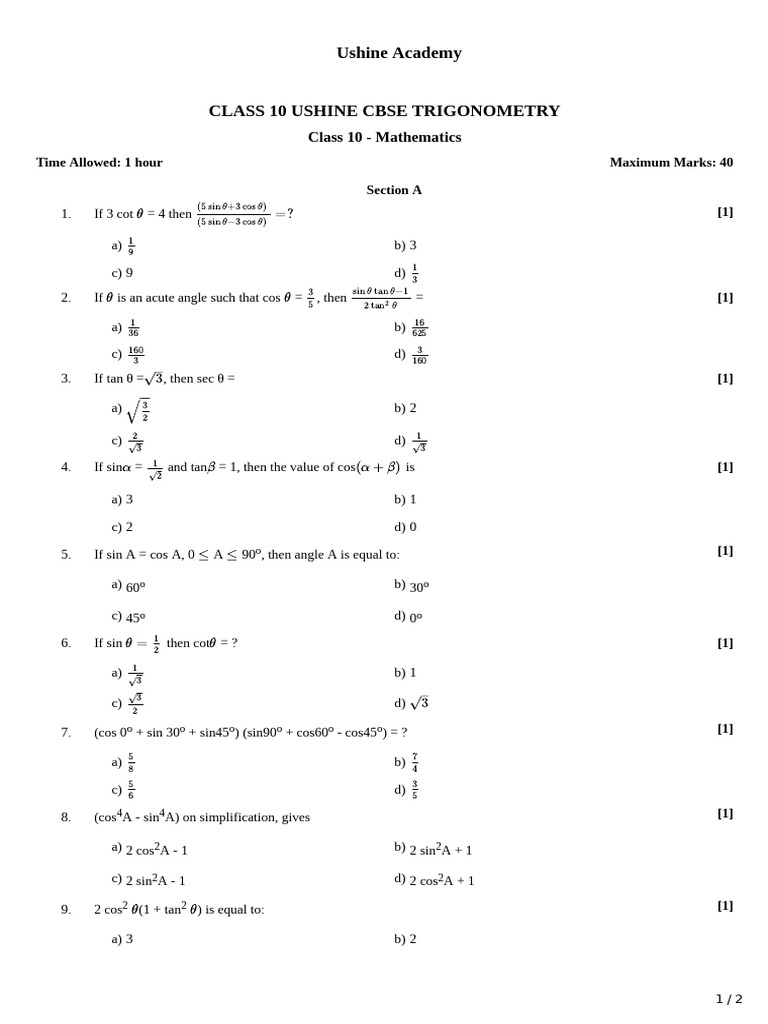 Question 1432367 | PDF | Euclidean Geometry | Special Functions