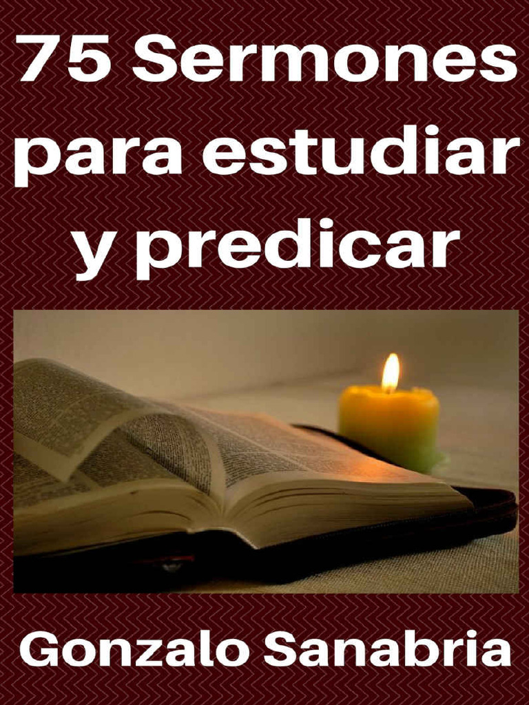75 Sermones para Estudiar y Predicar | PDF | Jesús | Dios