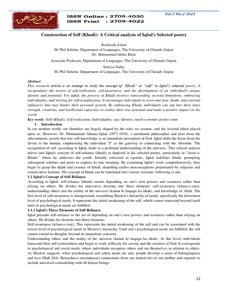 743-Article Text-1491-1-10-20230826 | PDF | Philosophy Of Self ...