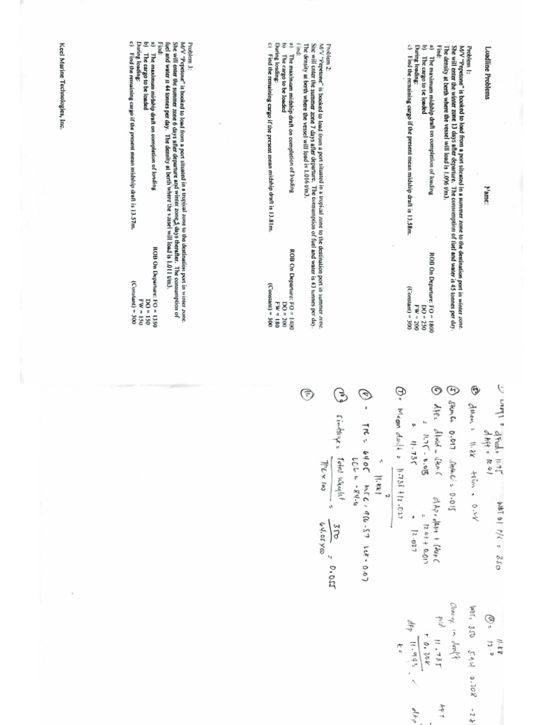 Trim and Stability Exercises | PDF