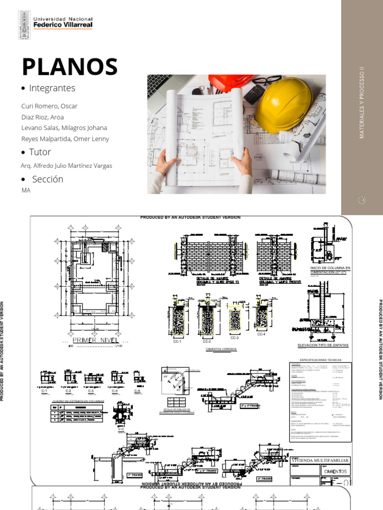 Planos Materiales Expo | PDF | Construyendo tecnología | Materiales de construcción